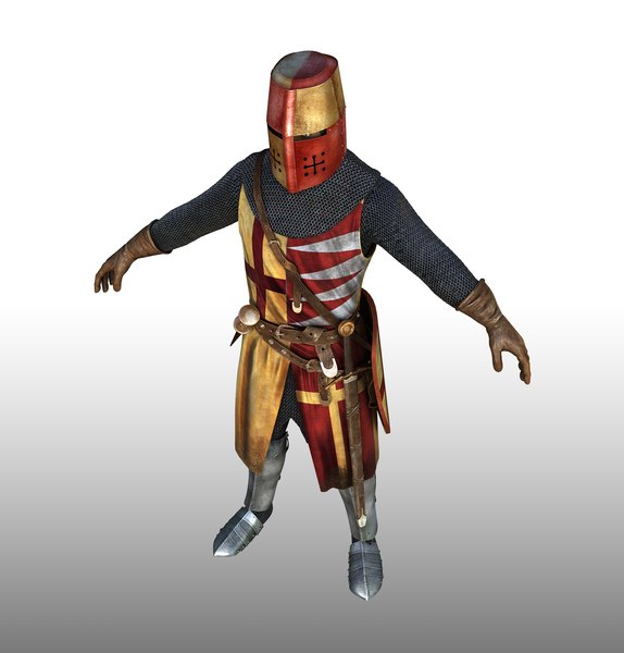 3d knight model