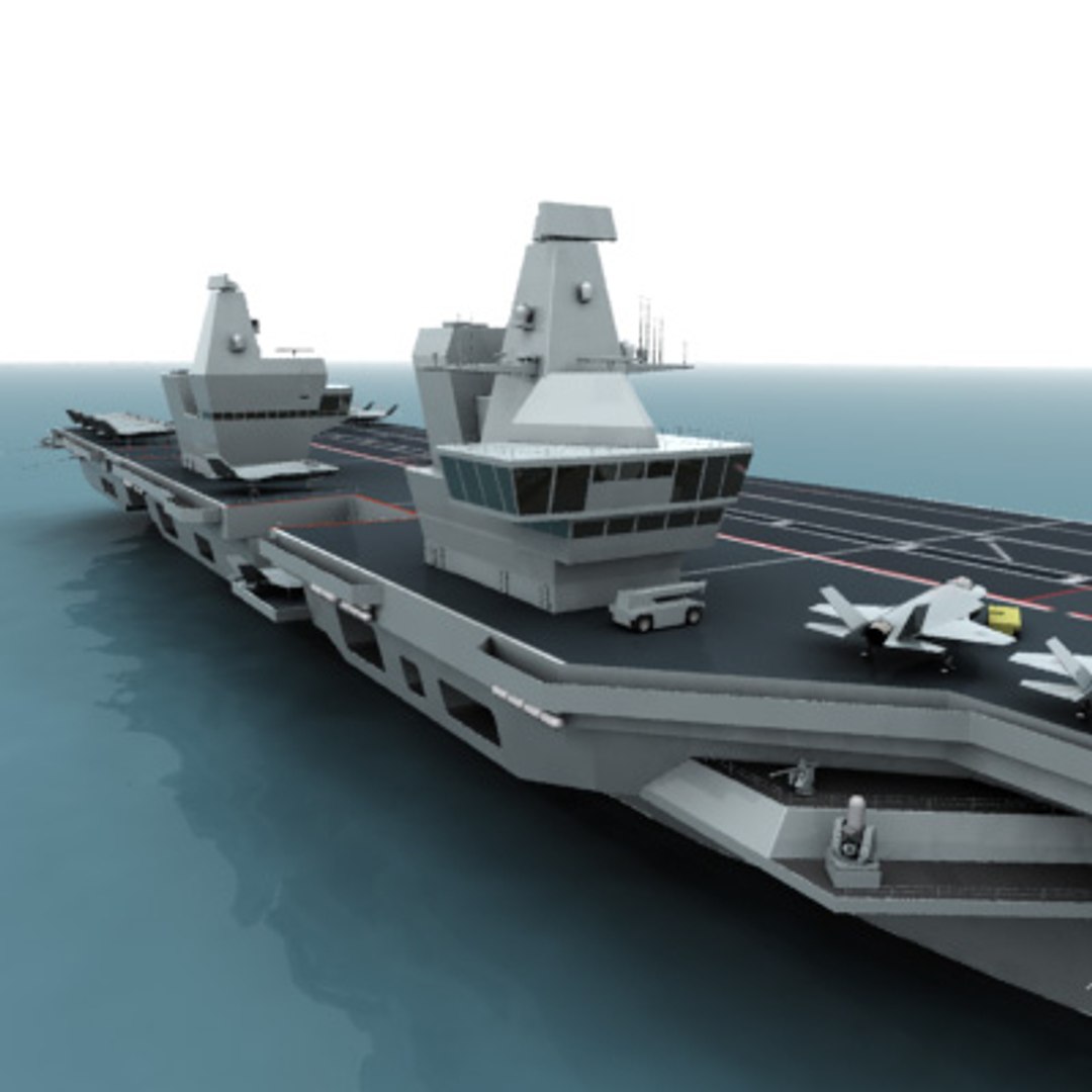 Cvf - Royal Navy 3d Model