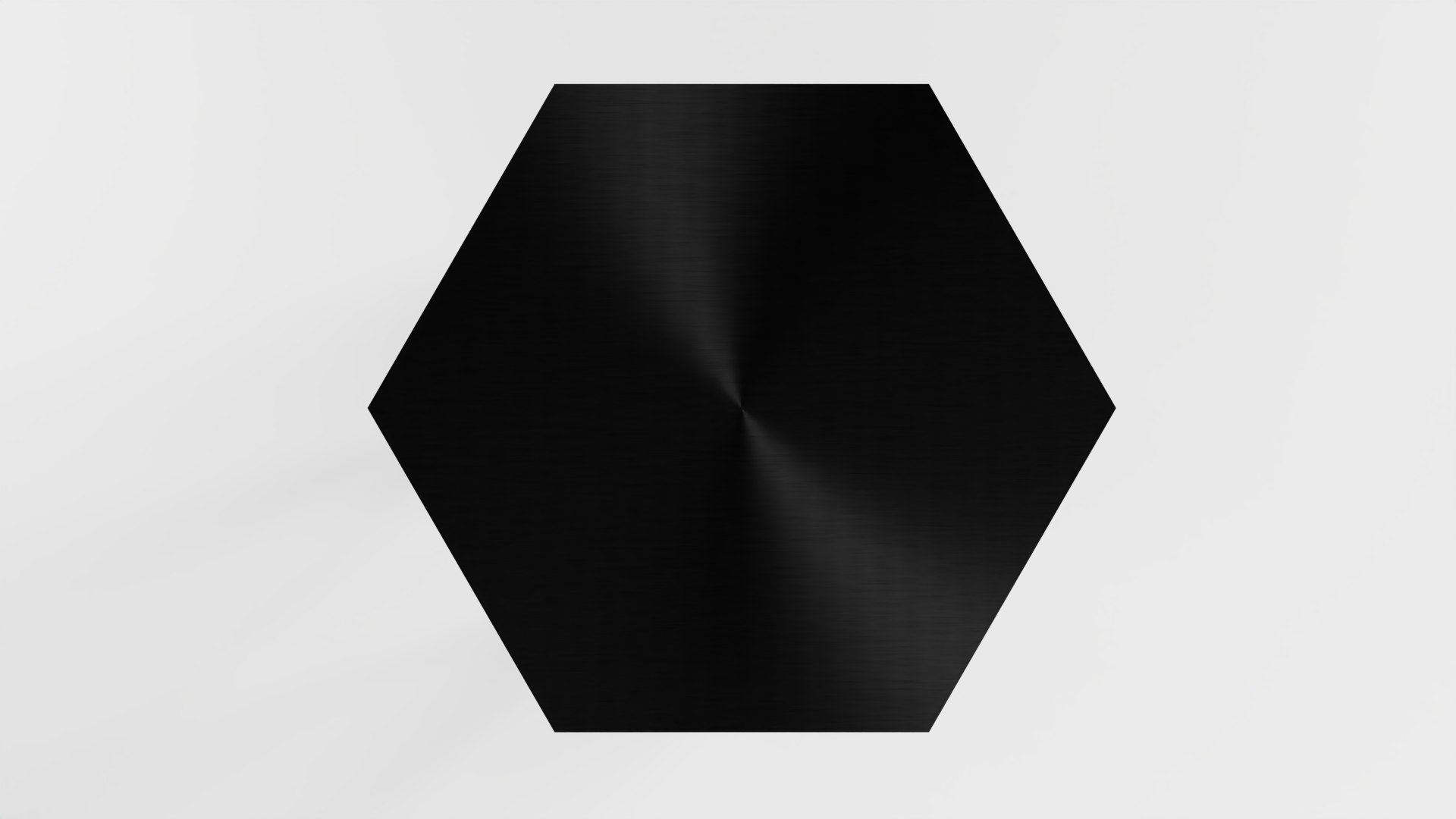 Hexagon End Table 3D Model - TurboSquid 2039839
