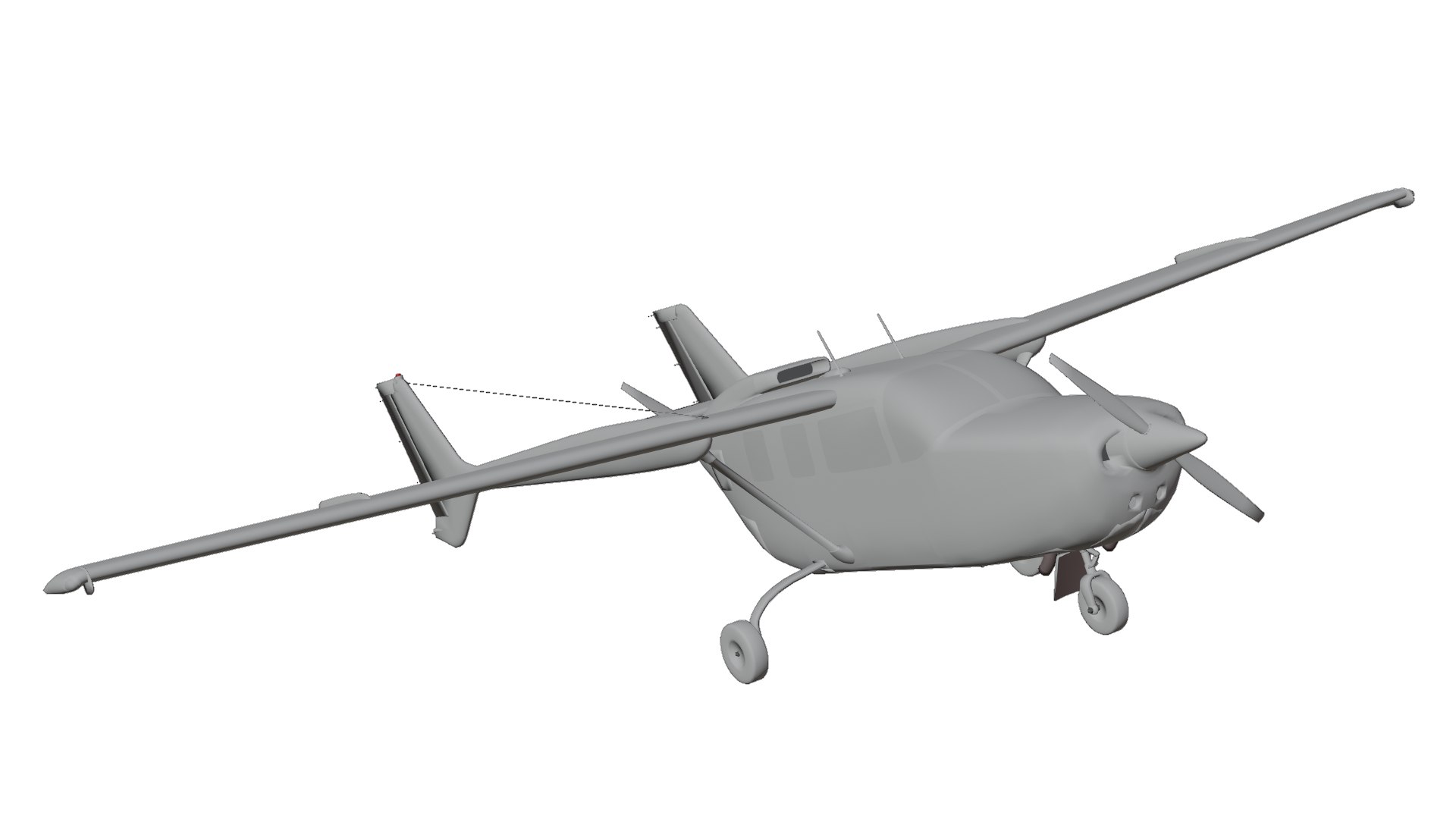 Cessna 337 3D Model - TurboSquid 2237179