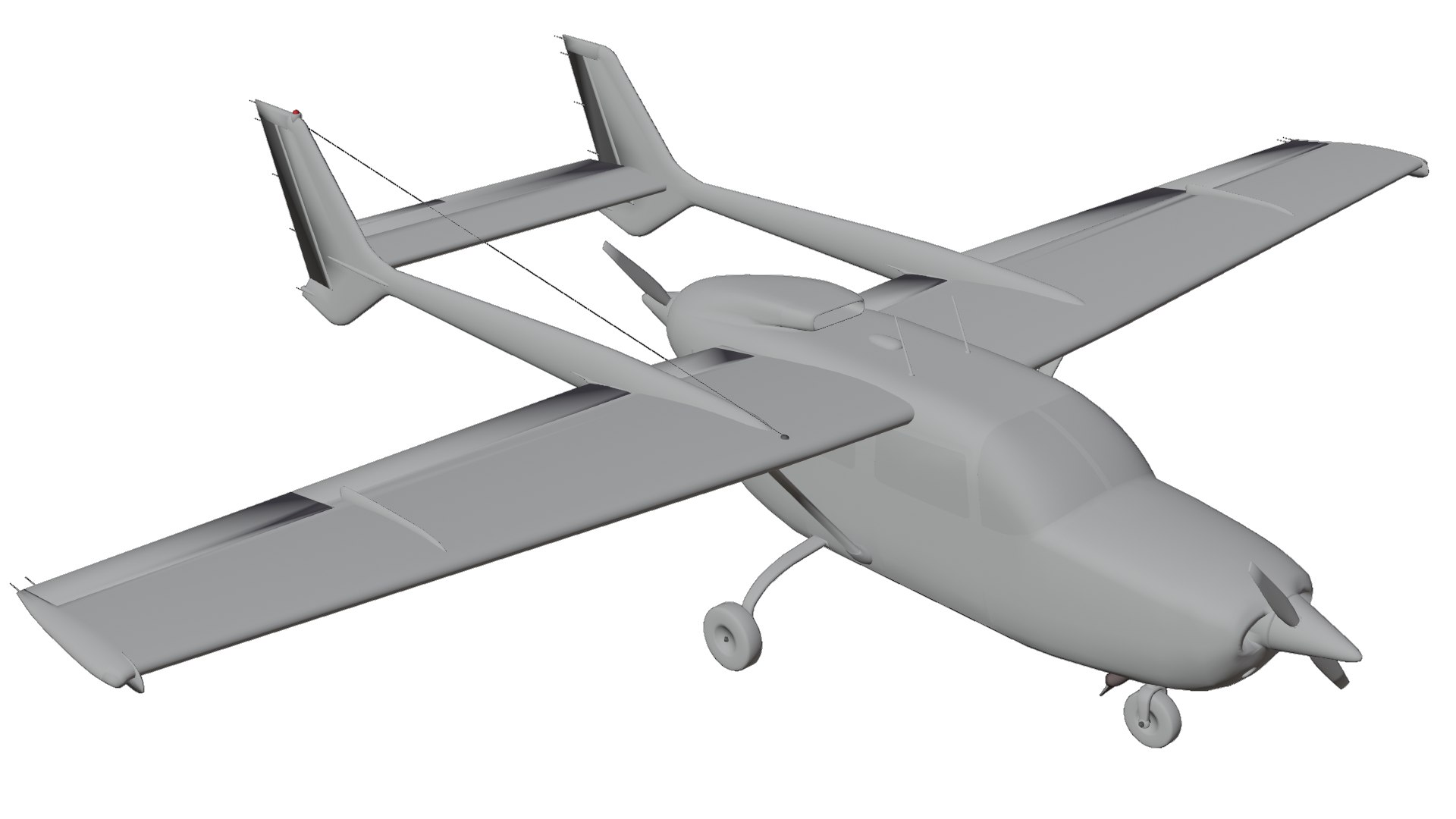 Cessna 337 3D Model - TurboSquid 2237179