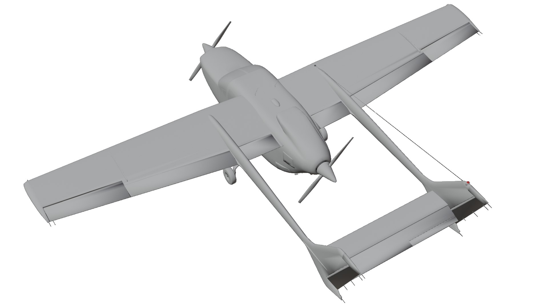 Cessna 337 3D Model - TurboSquid 2237179