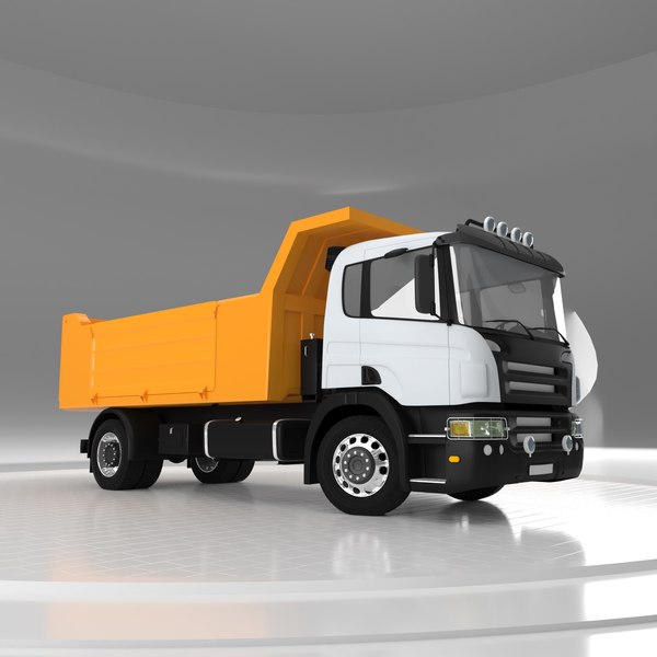 3D Tipper Truck v04 model - TurboSquid 1730886