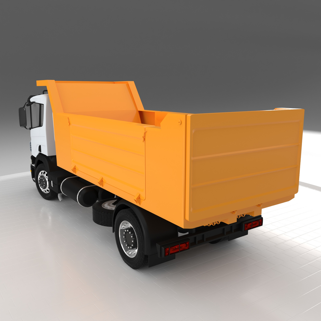 3D Tipper Truck v04 model - TurboSquid 1730886