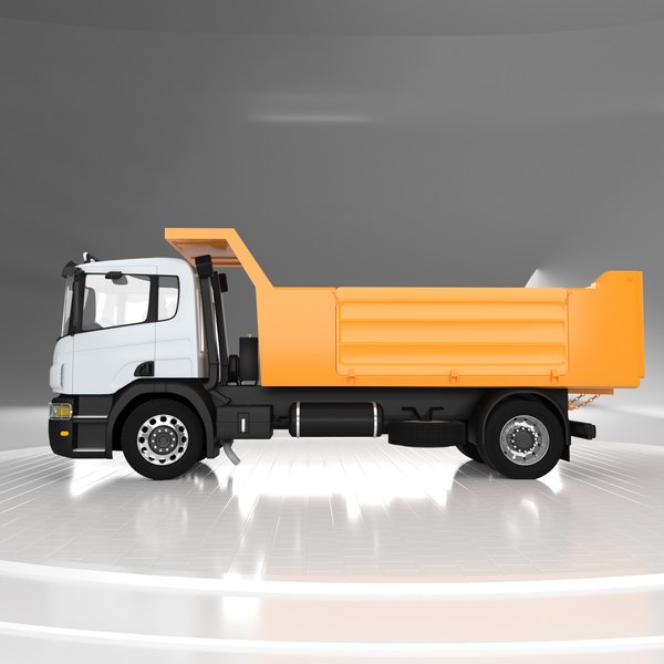 3D Tipper Truck v04 model - TurboSquid 1730886