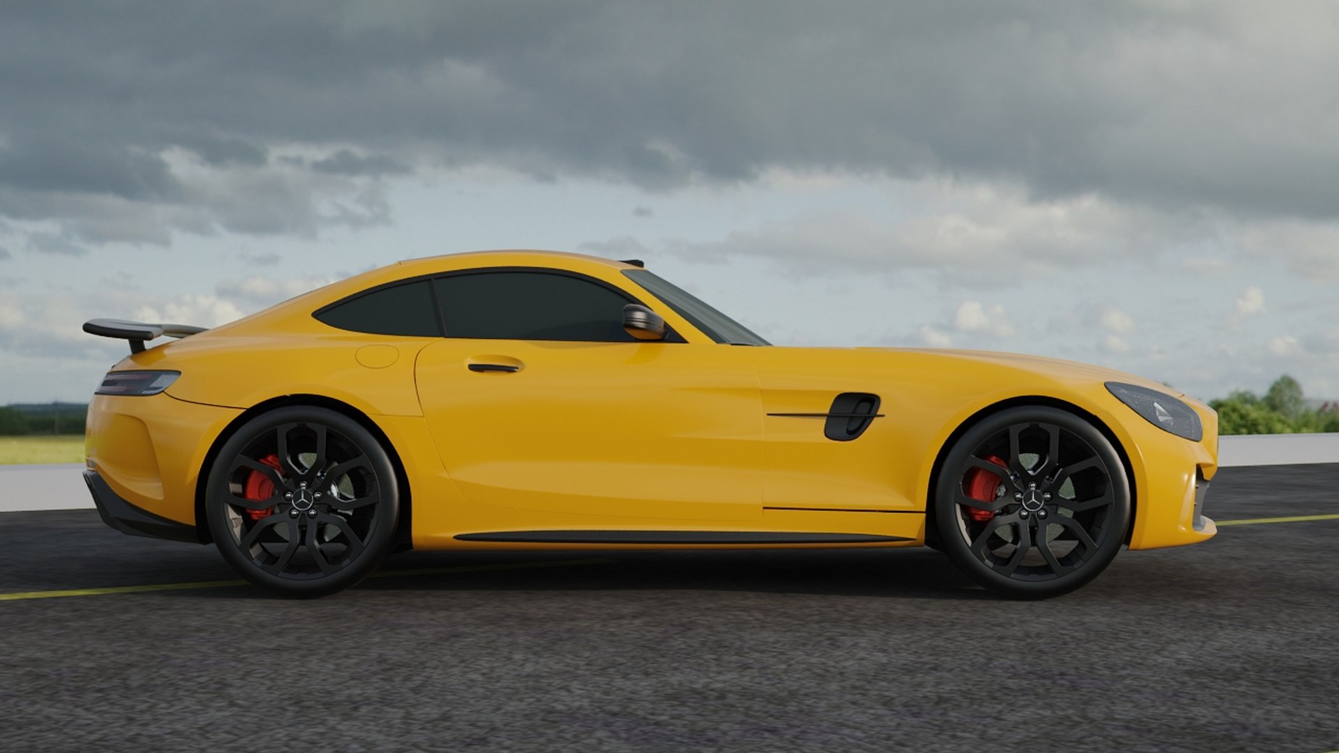 3D Mercedes-benz Amg Model - TurboSquid 1331057