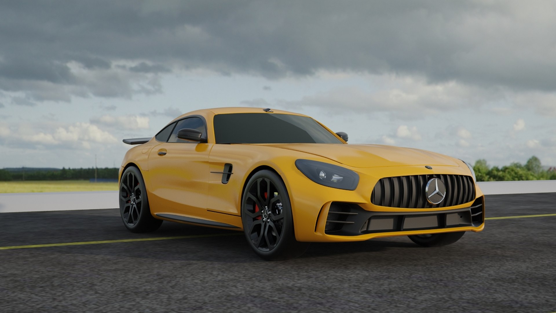 3D Mercedes-benz Amg Model - TurboSquid 1331057