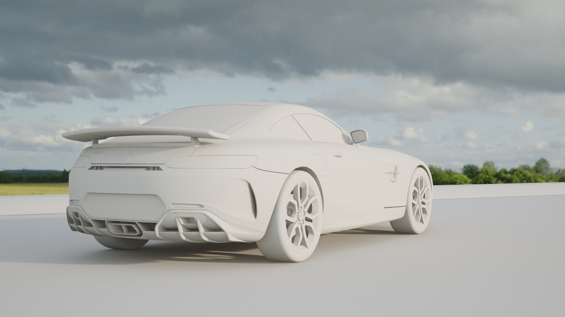 3D Mercedes-benz Amg Model - TurboSquid 1331057