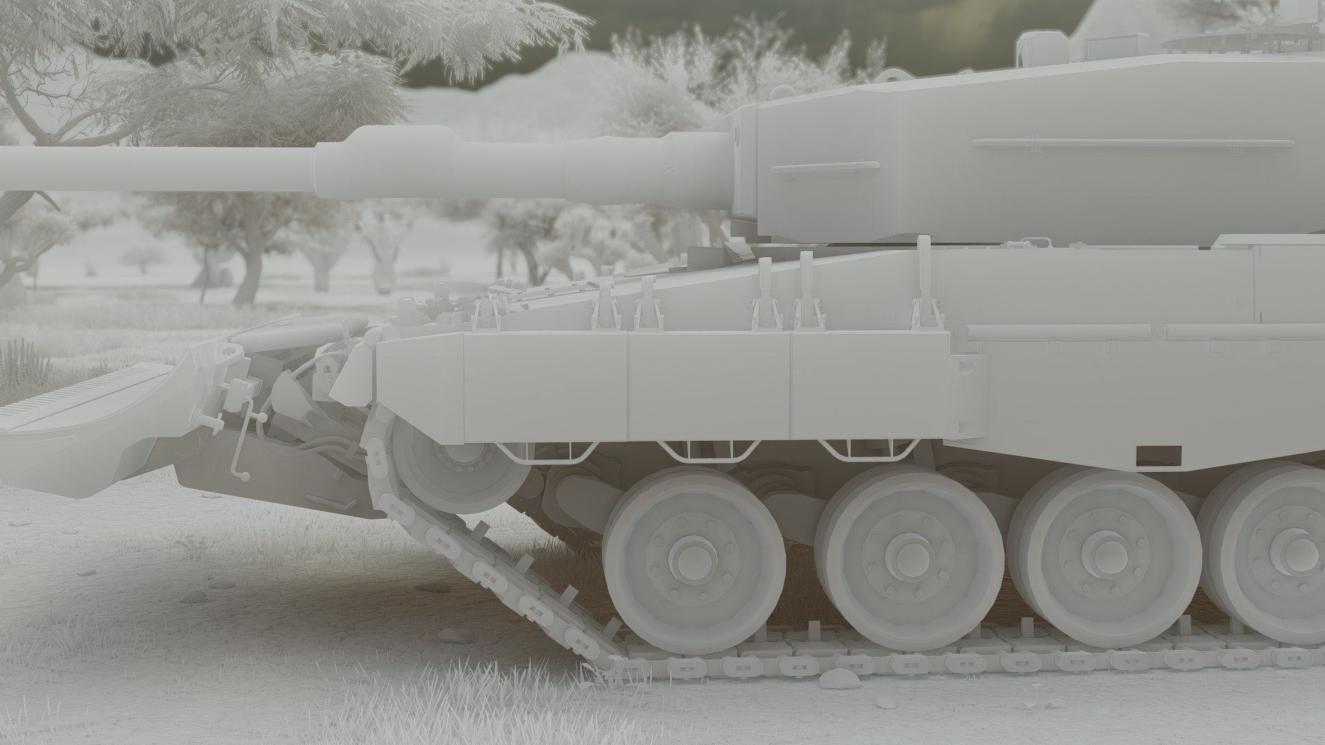 Leopard 2a4 Model - TurboSquid 2317328