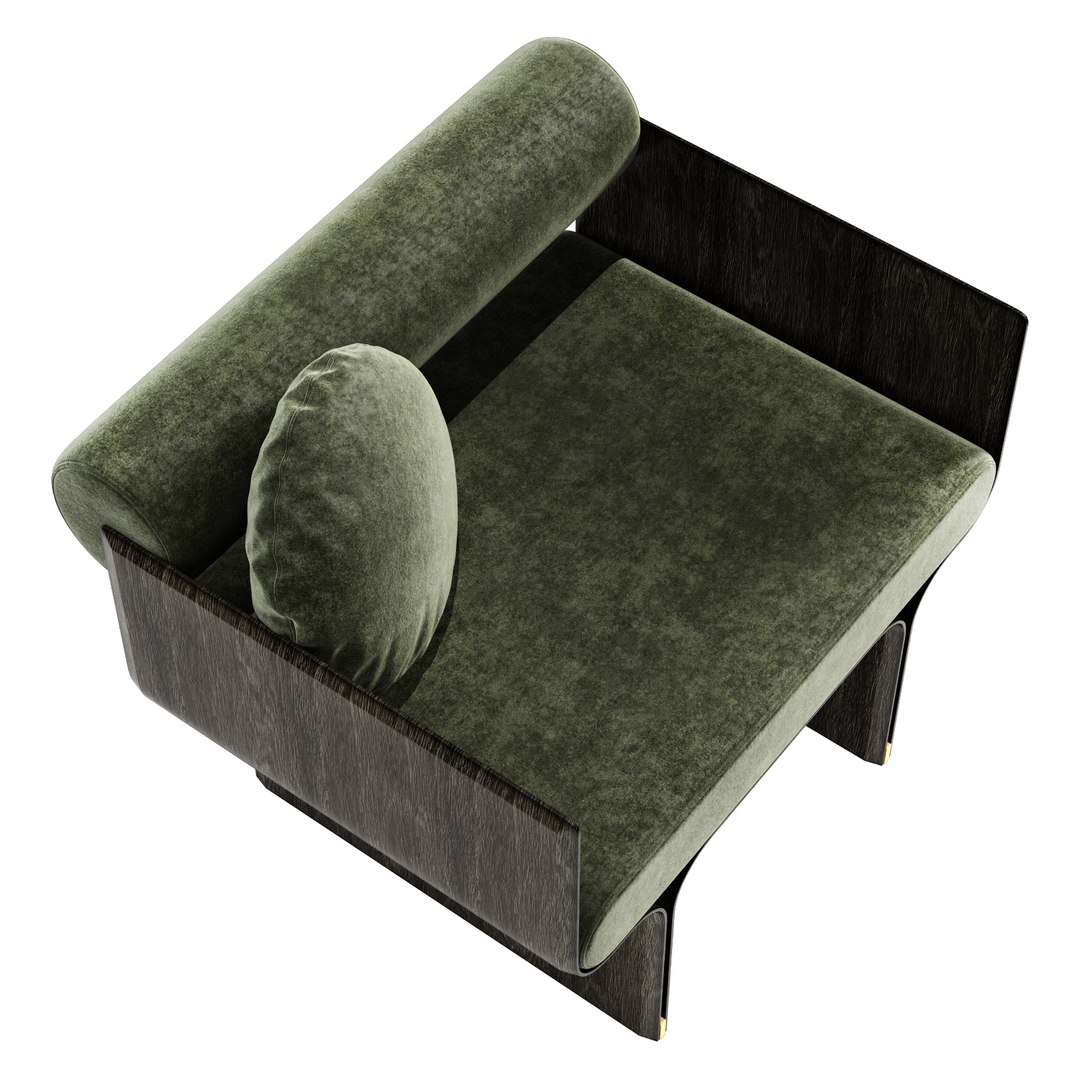 Gallotti And Radice Stami Lounge 3D Model - TurboSquid 2188371