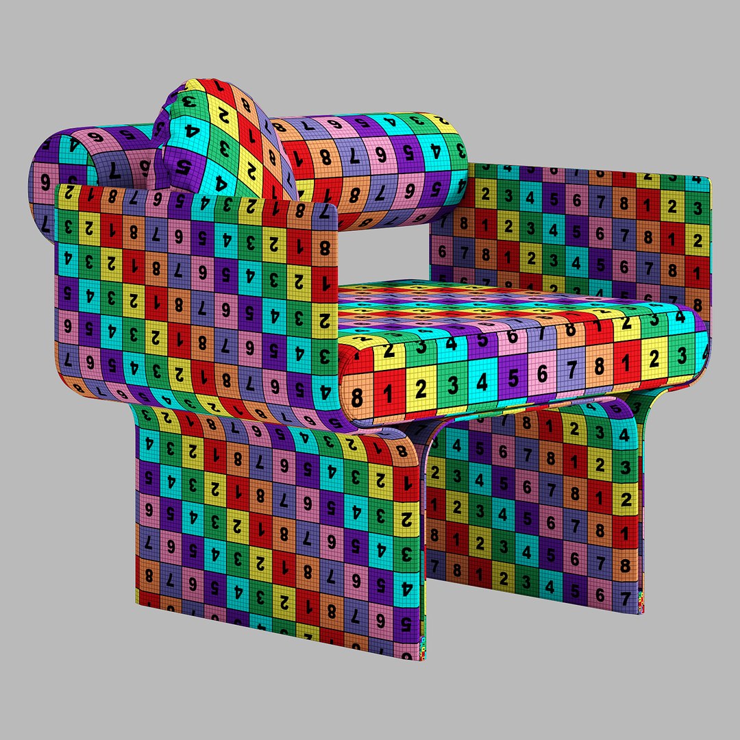 Gallotti And Radice Stami Lounge 3D Model - TurboSquid 2188371