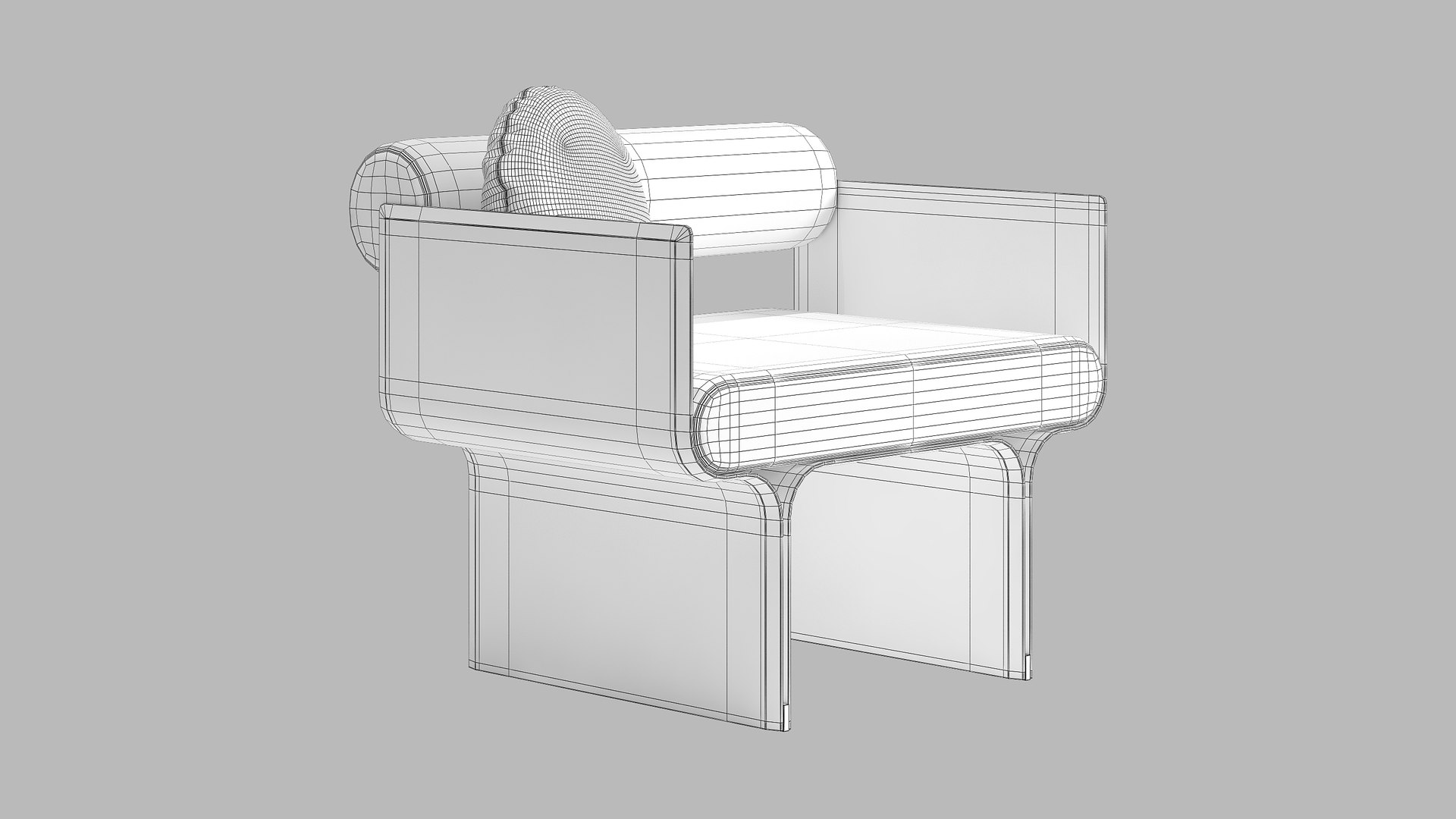 Gallotti And Radice Stami Lounge 3D Model - TurboSquid 2188371