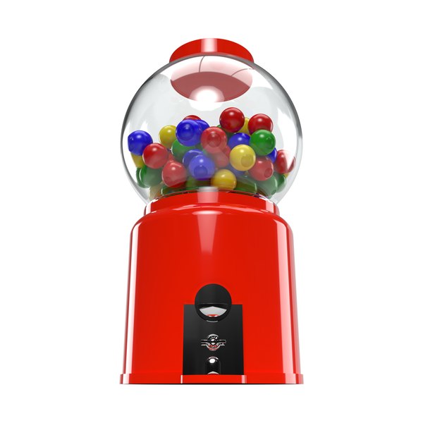 modelo 3d Máquina tradicional de chicles - TurboSquid 1520051