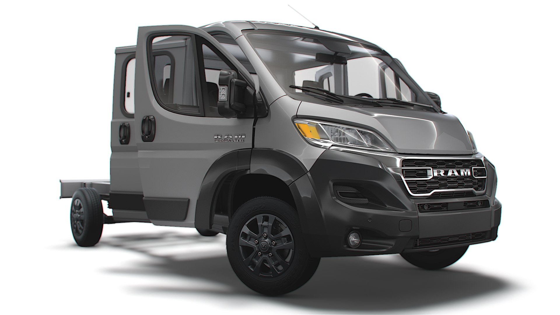 RAM Promaster Chassis Truck CrCab 4035WB HQInterior 2023 3D model ...