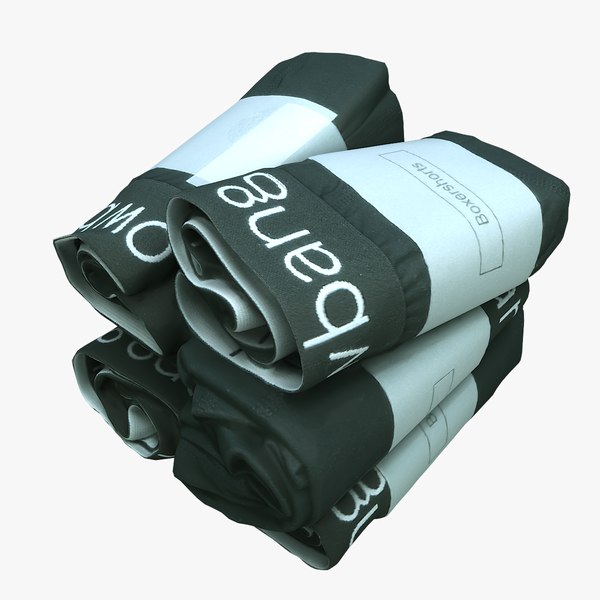 3D Clothes 280 Boxershorts - TurboSquid 1993805