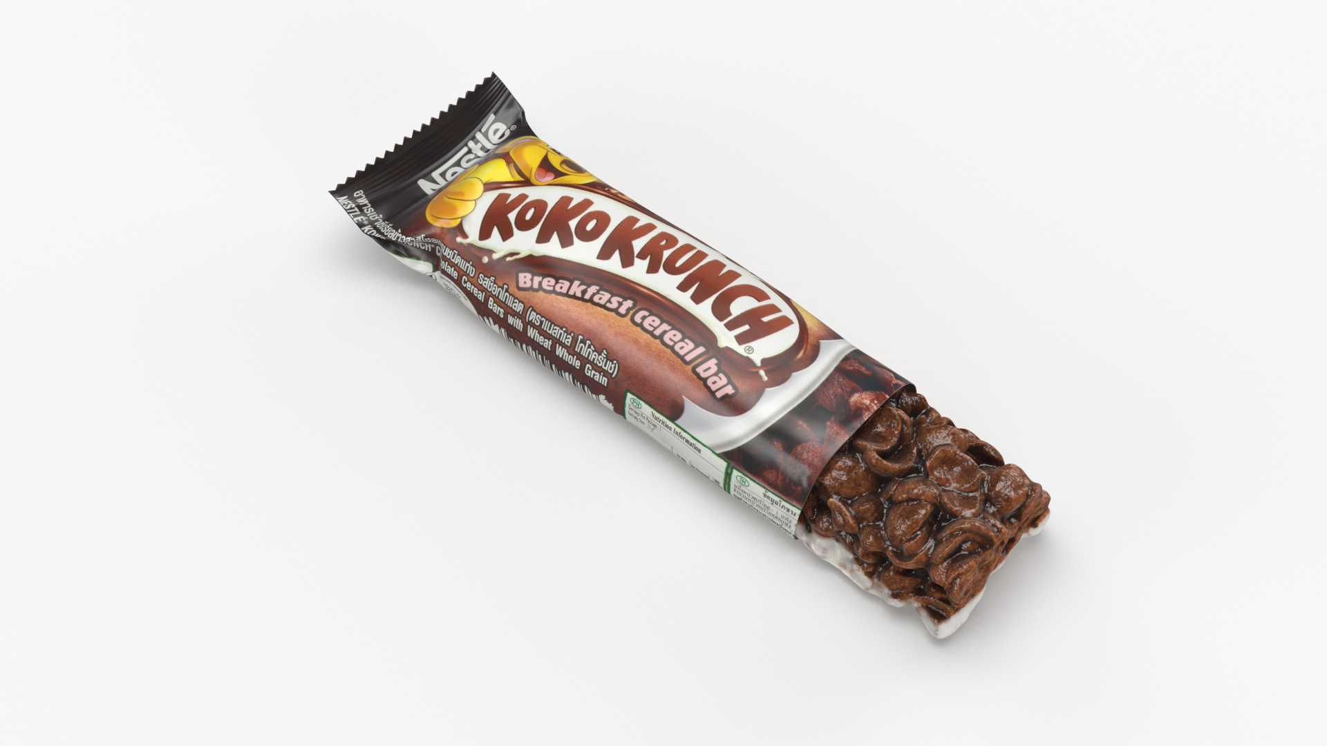 Koko Krunch Breakfast Cereal Bar 3D Model - TurboSquid 1797999