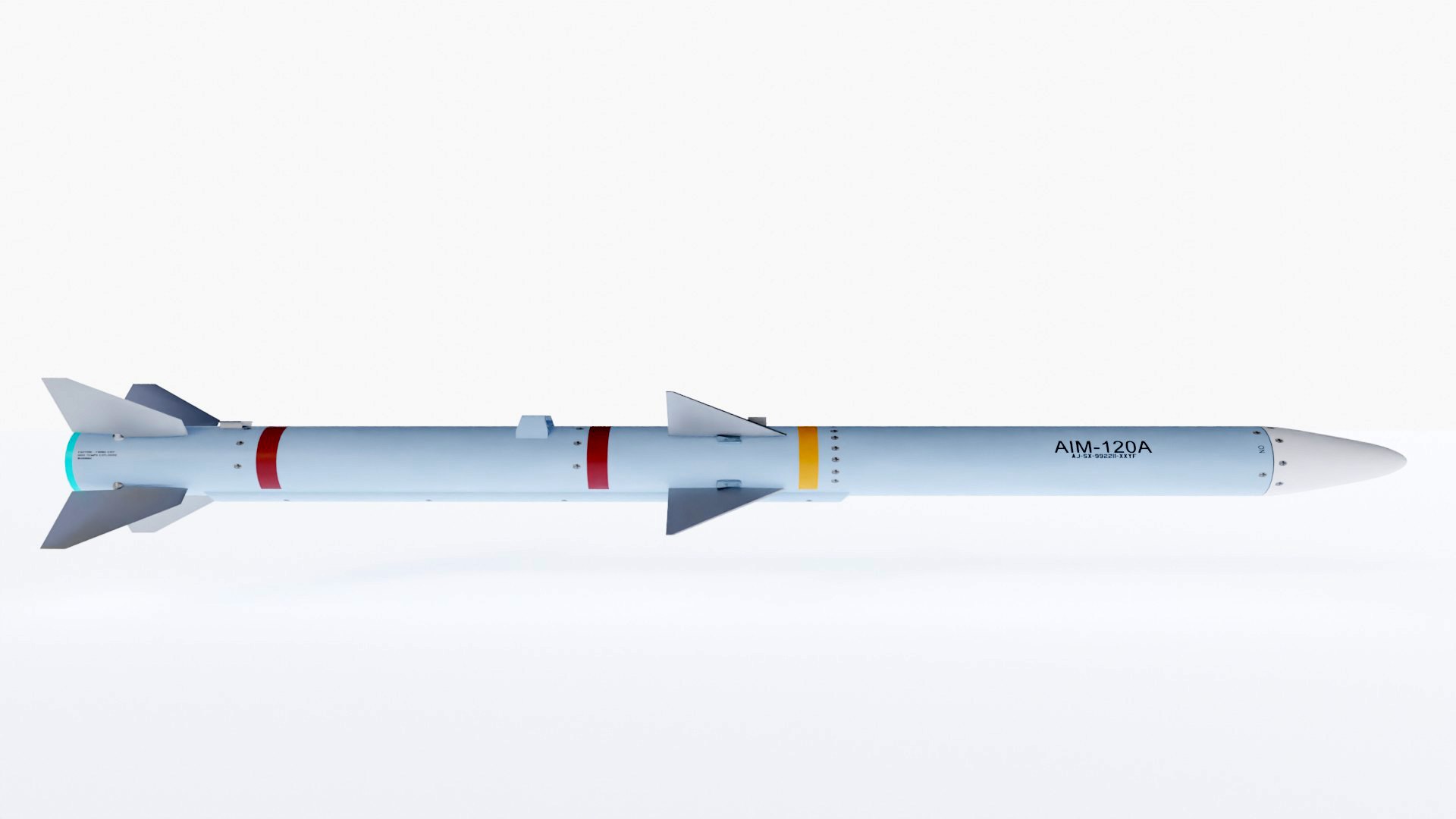 Obj Aim-120 Amraam Air Missile