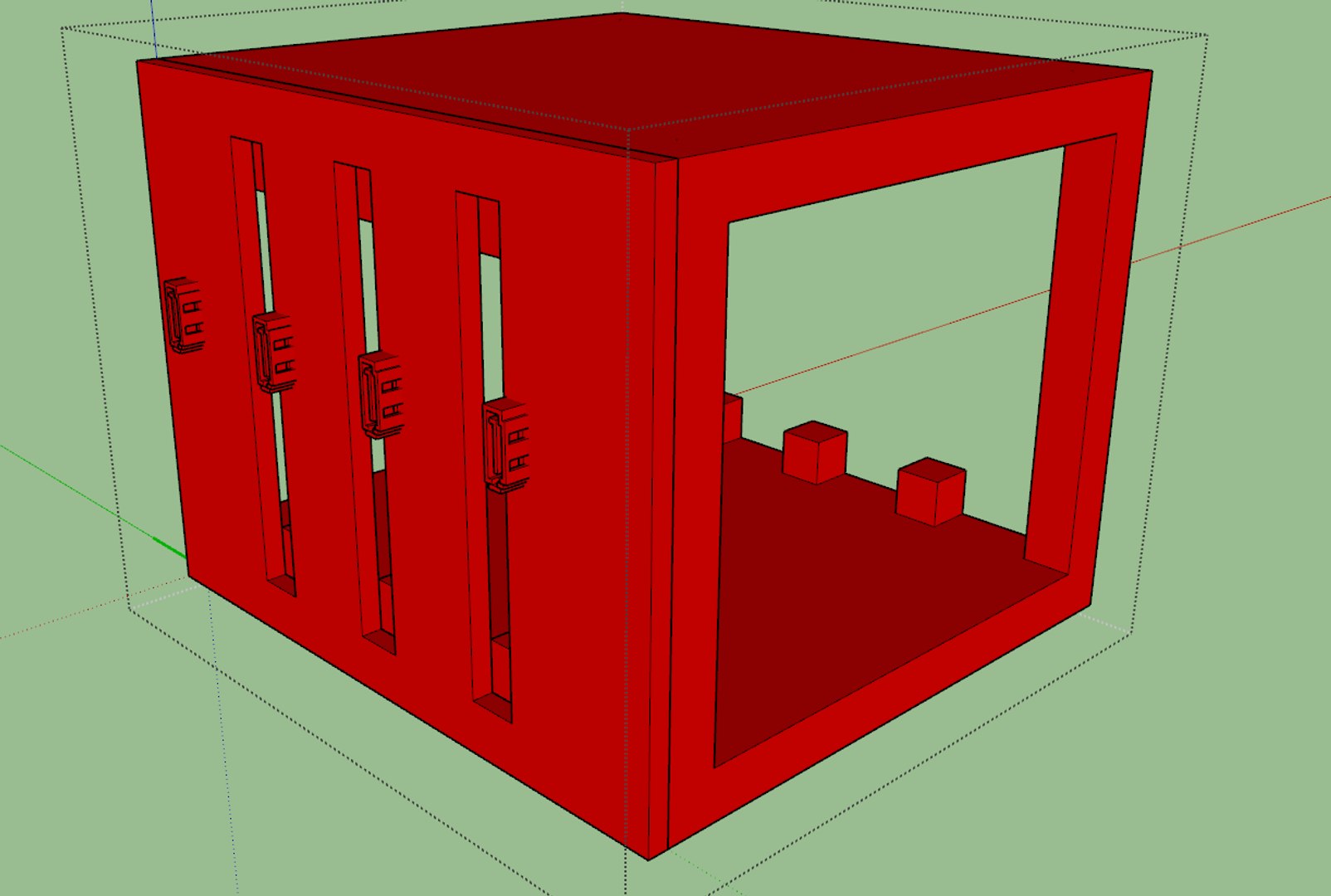 Hdd Cage Storage 3D Model - TurboSquid 1289399