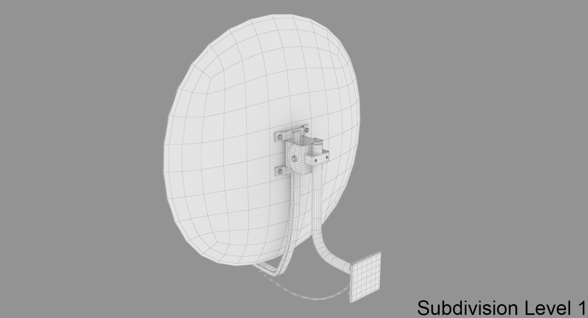 3D Satellite Dish - TurboSquid 1405141