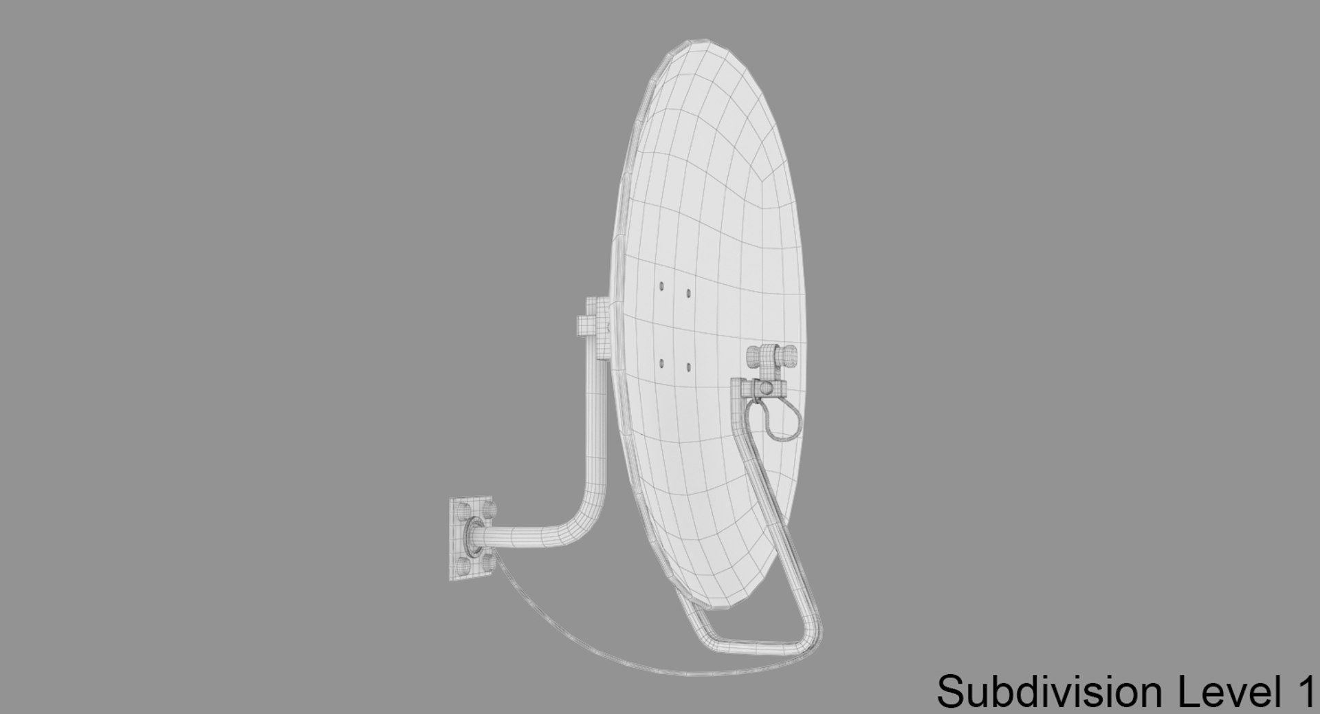 3D Satellite Dish - TurboSquid 1405141