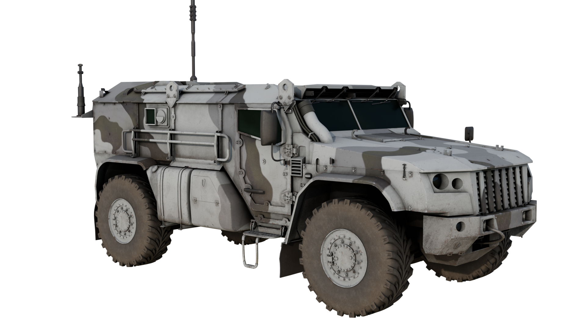 Typhoon VDV K-4836 Russian Armored Transport Full Interior PBR Game ...