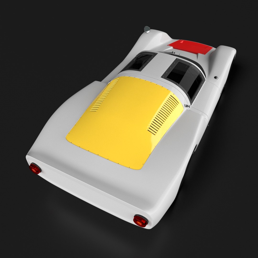 Porsche 906 Carrera 6 3D Model - TurboSquid 2370100