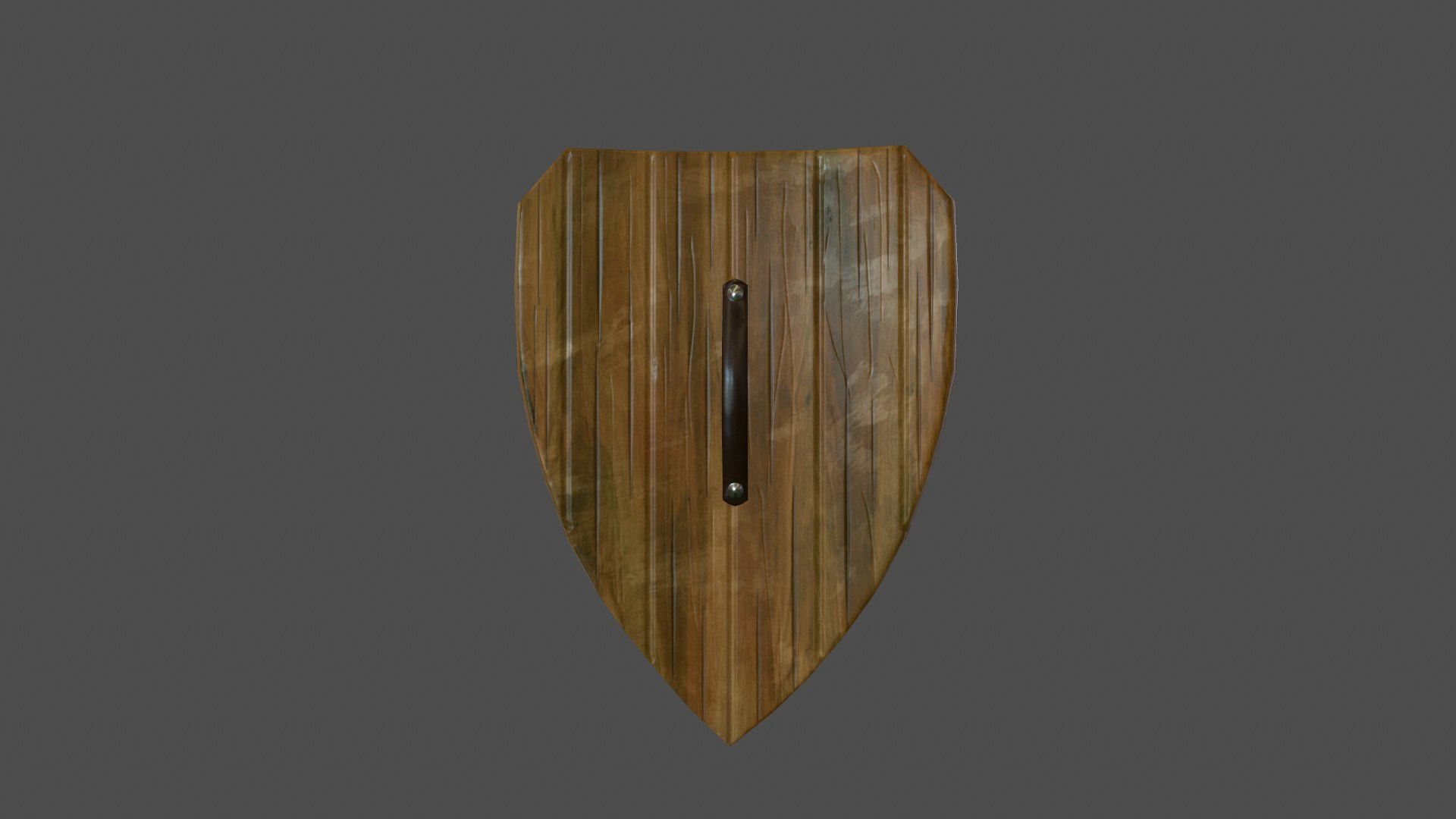 3d wooden shield
