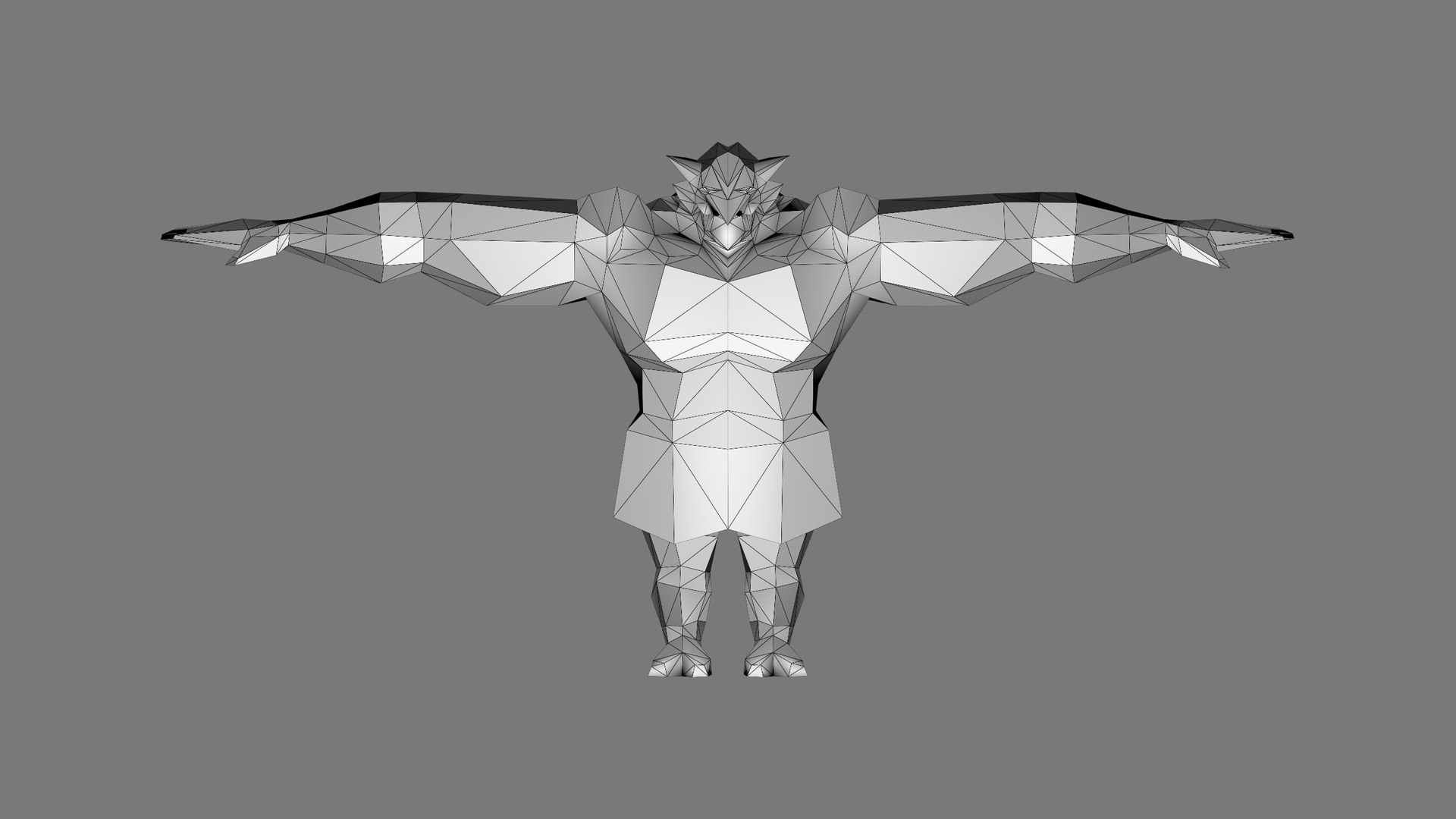 Lowpoly Troll Monster Game Animations Included Unity And UE4 Low-poly ...