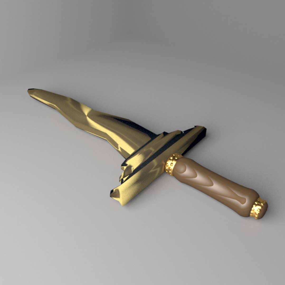 Kris Dagger 3 3D Model - TurboSquid 1582209