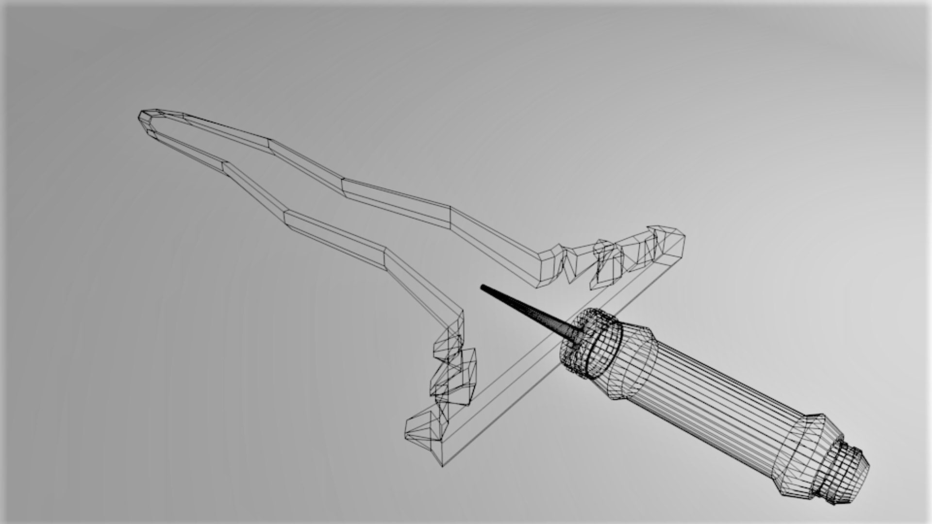 Kris Dagger 3 3D Model - TurboSquid 1582209