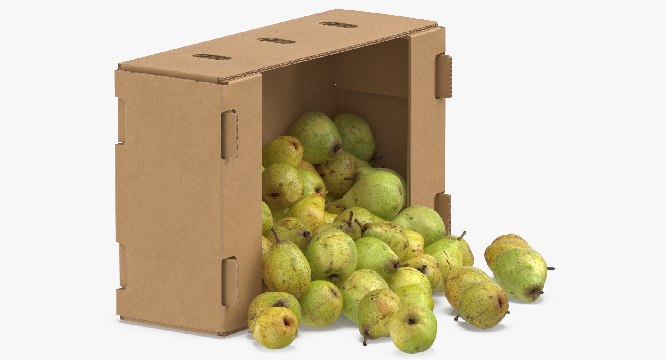 3D model cardboard display boxes spilled - TurboSquid 1550433