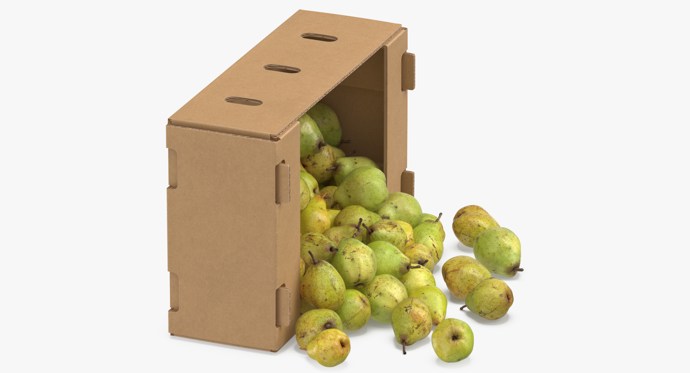 3D model cardboard display boxes spilled - TurboSquid 1550433