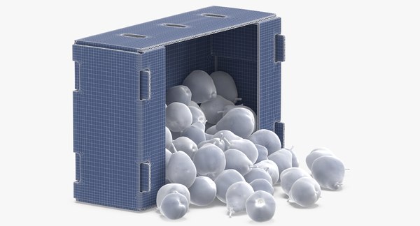 3D model cardboard display boxes spilled - TurboSquid 1550433