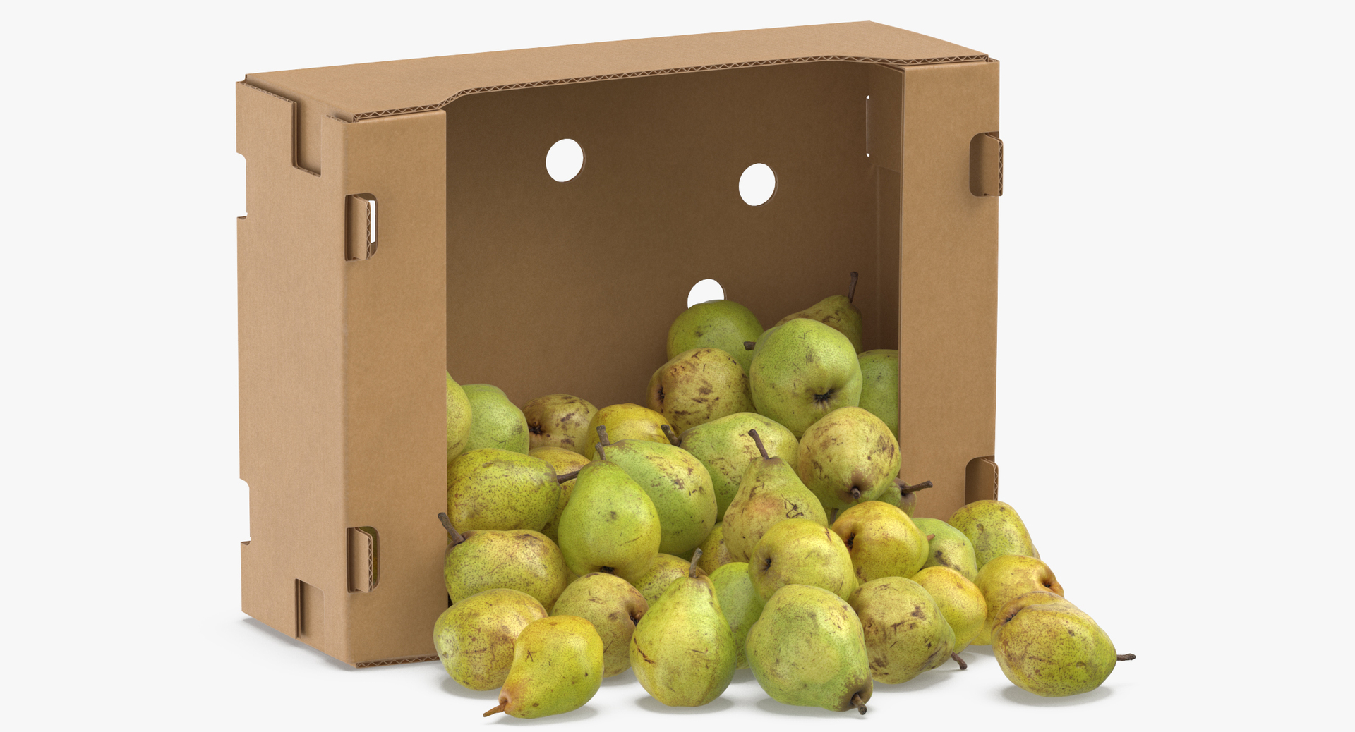 3D model cardboard display boxes spilled - TurboSquid 1550433