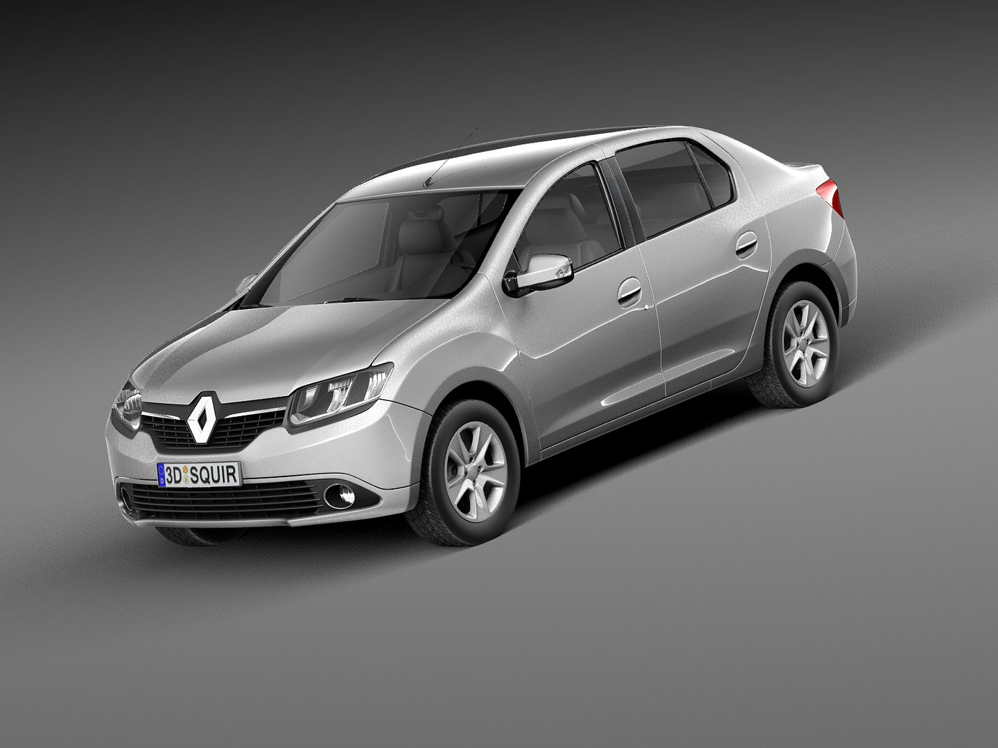 3d 2012 2013 Car Sedan Model