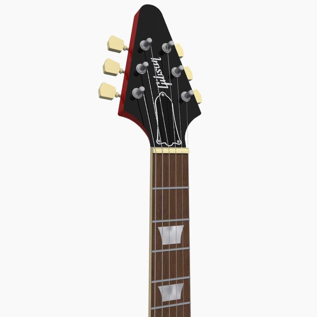 Gibson Flying V 3d Model