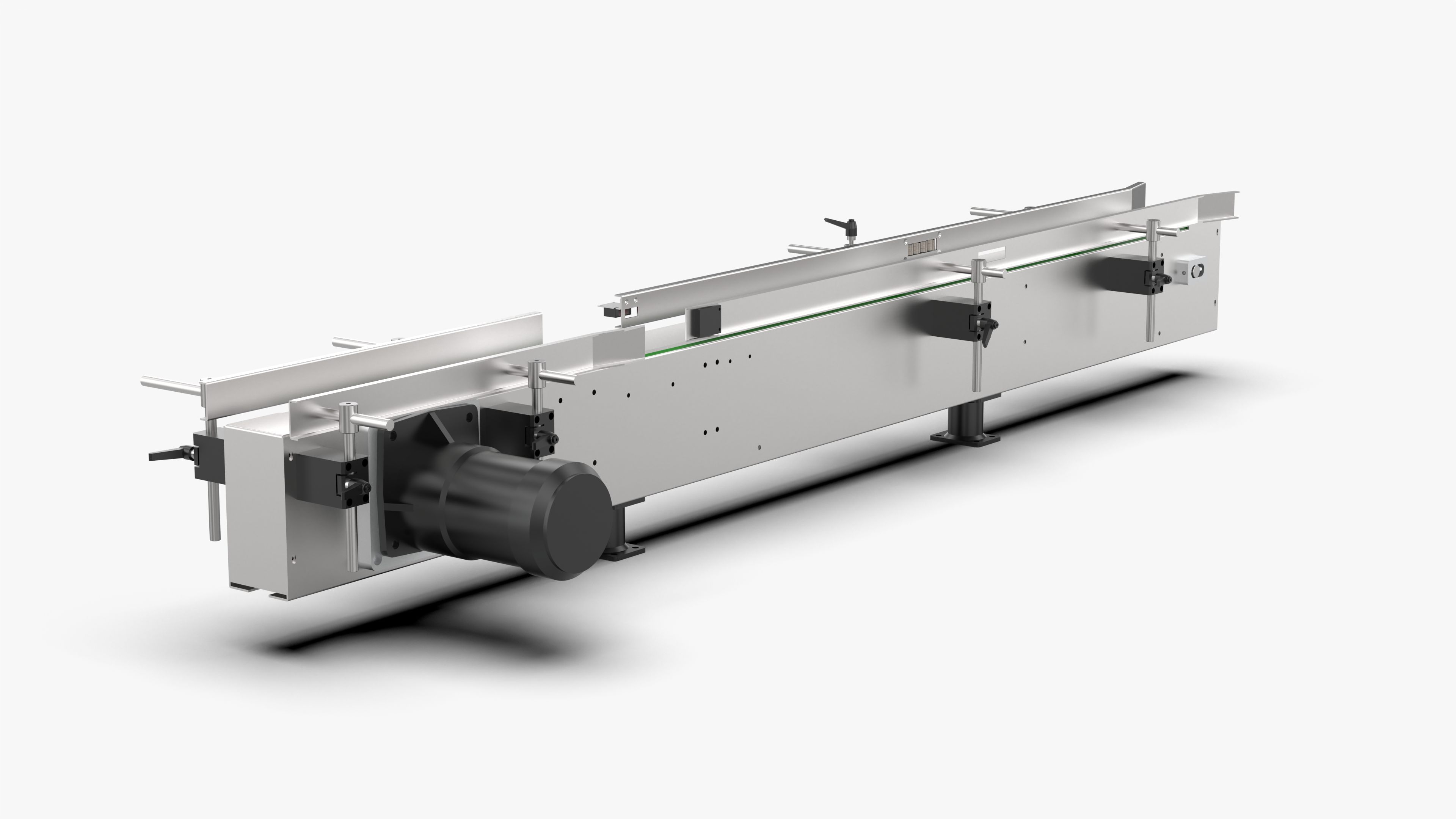 modelo 3d Plate Chain Conveyor Belt gratis - TurboSquid 2036155