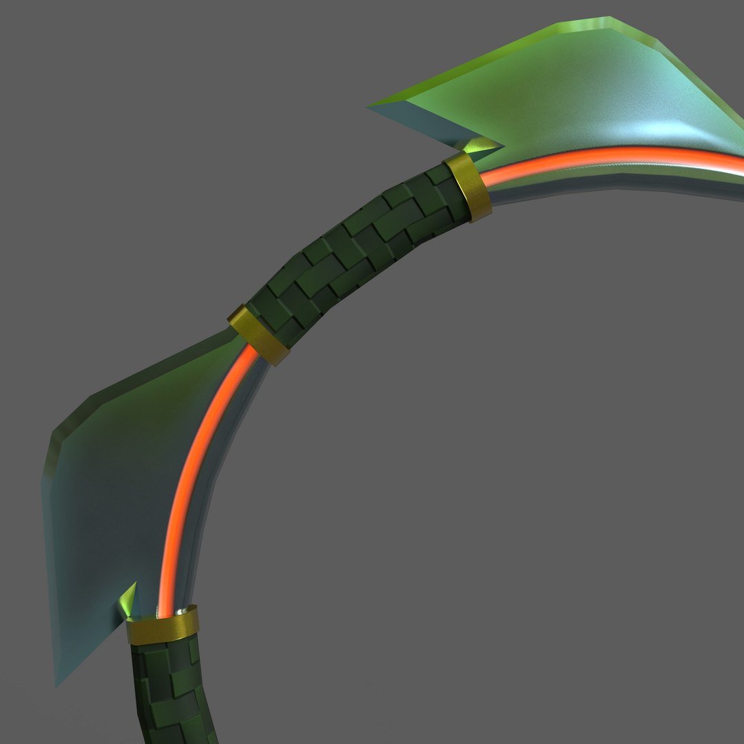 Game Ready Low Poly Chakram Weapon 3D Model - TurboSquid 1850741