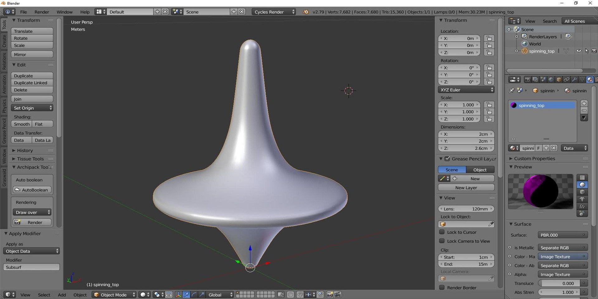 3D Spinning Ready - TurboSquid 1406539