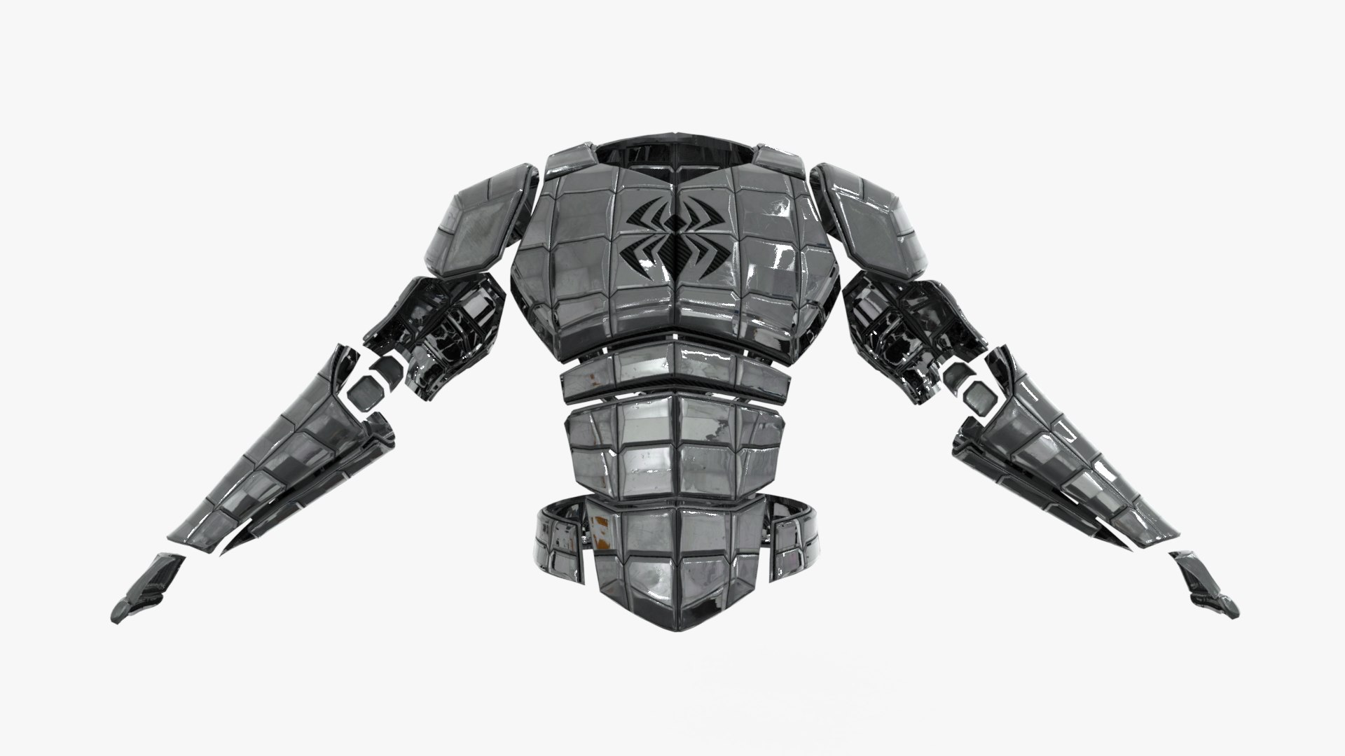 Spider-Armor MK I Rigged Animated Low-poly 3D Model - TurboSquid 2343606