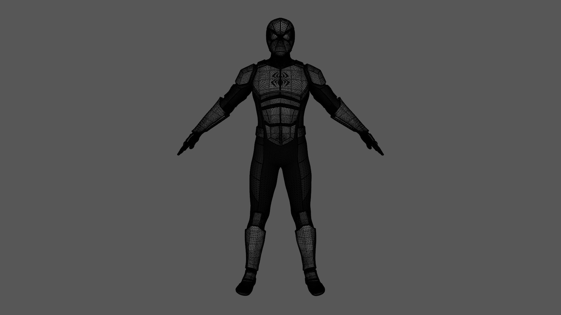 Spider-Armor MK I Rigged Animated Low-poly 3D Model - TurboSquid 2343606