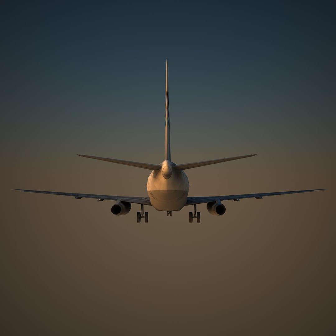 737-200 Rfj 3d Model
