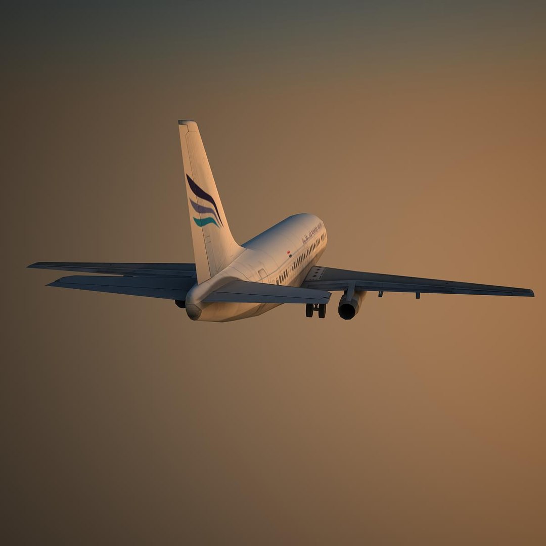 737-200 Rfj 3d Model