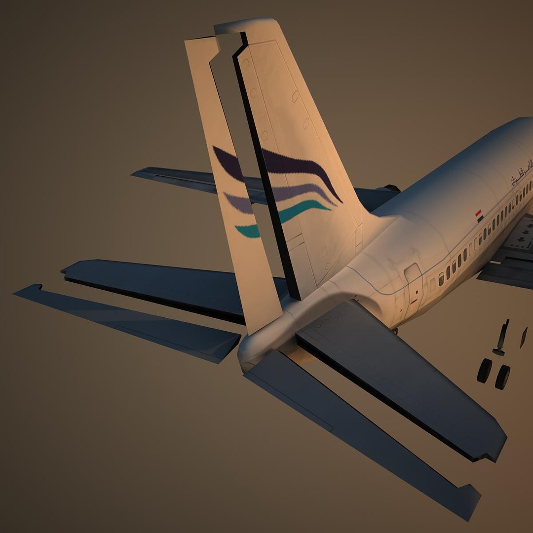 737-200 Rfj 3d Model
