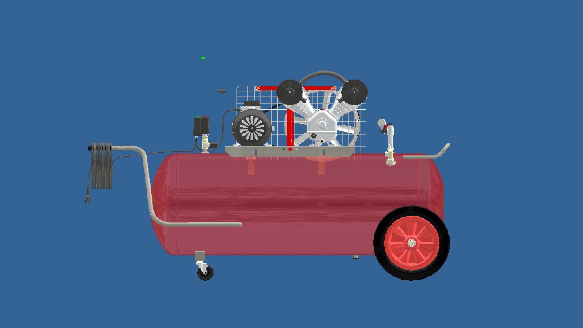 Mini Air Compressor 3D Model - TurboSquid 2106413