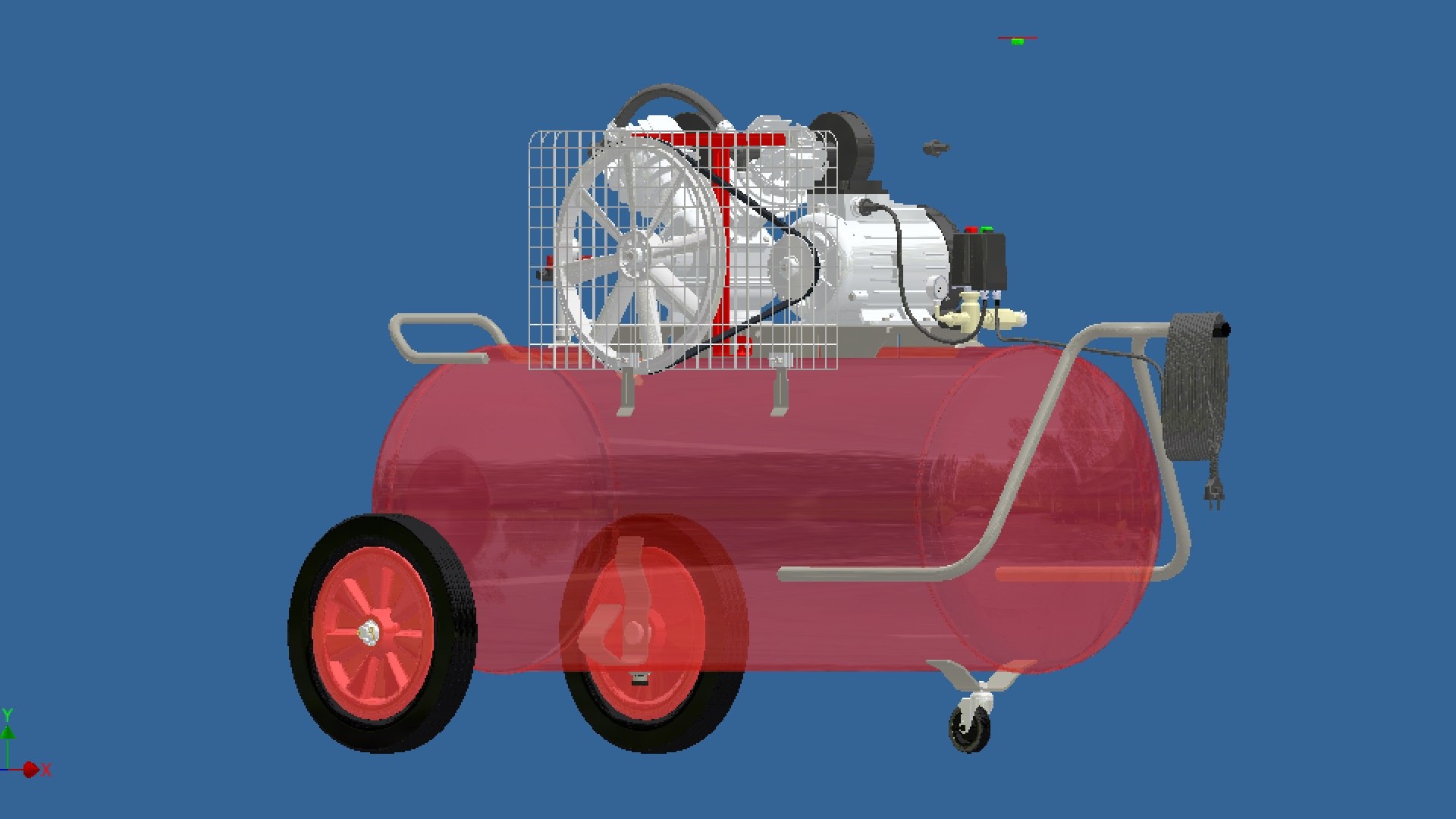 Mini Air Compressor 3D Model - TurboSquid 2106413