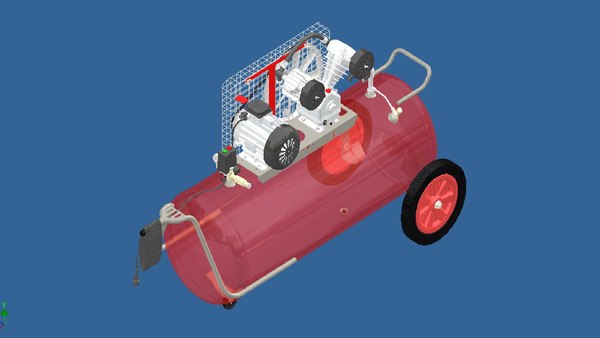 Air Compressor 3D Models for Download | TurboSquid