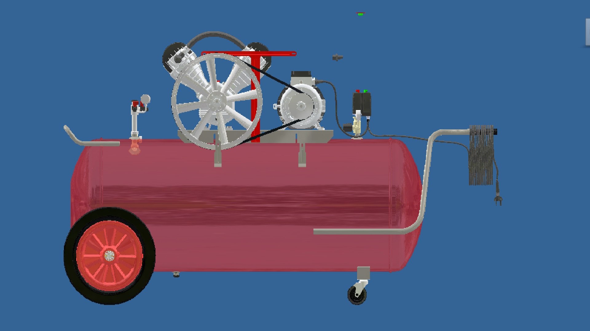 Mini Air Compressor 3D Model - TurboSquid 2106413
