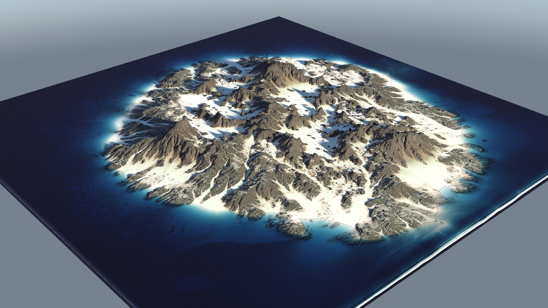 Scene Island 4 3D - TurboSquid 1726612