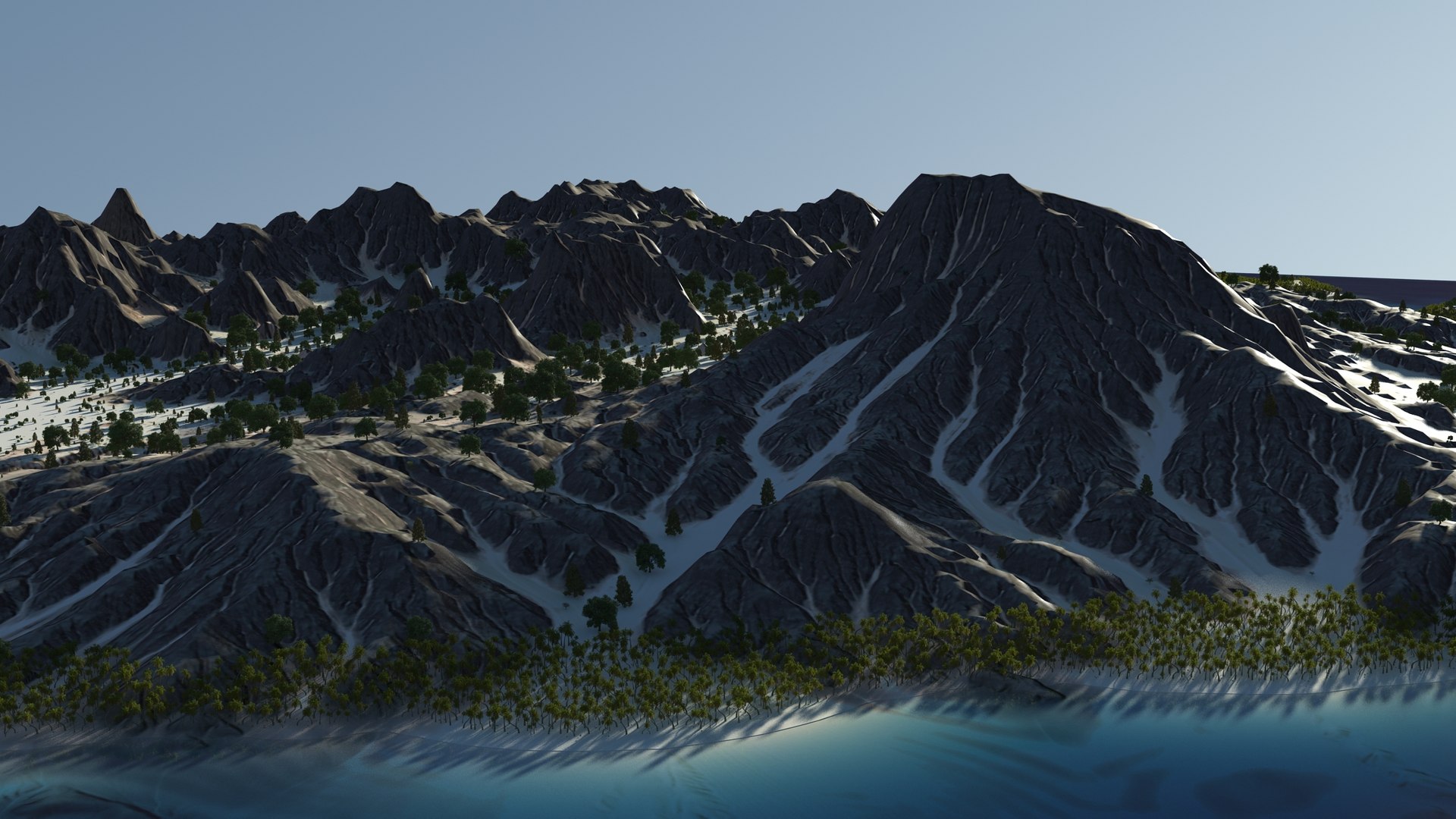 Scene Island 4 3D - TurboSquid 1726612